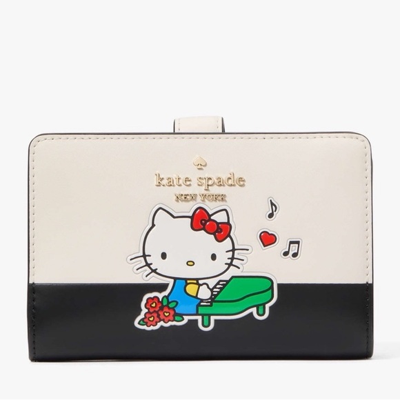 kate spade | Bags | Kate Spade X Sanrio Hello Kitty Medium Compact ...
